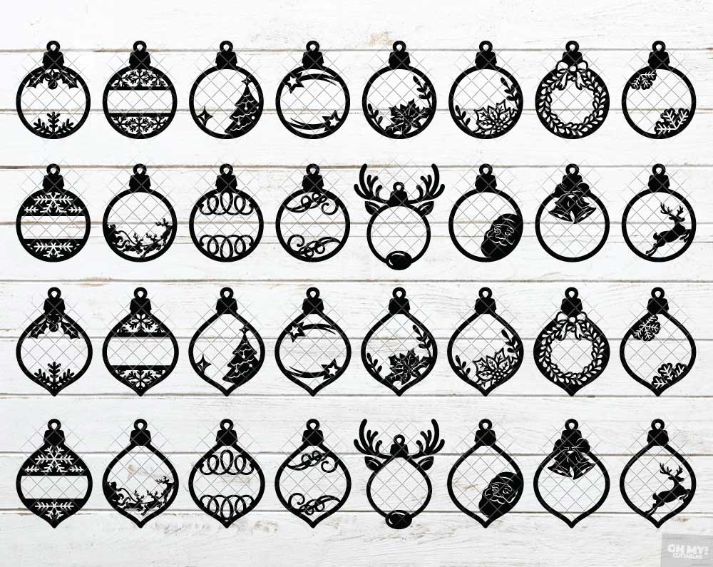 Ed I Navnet Svulst Appetit Habubu Vegetation Laser Cut Christmas 